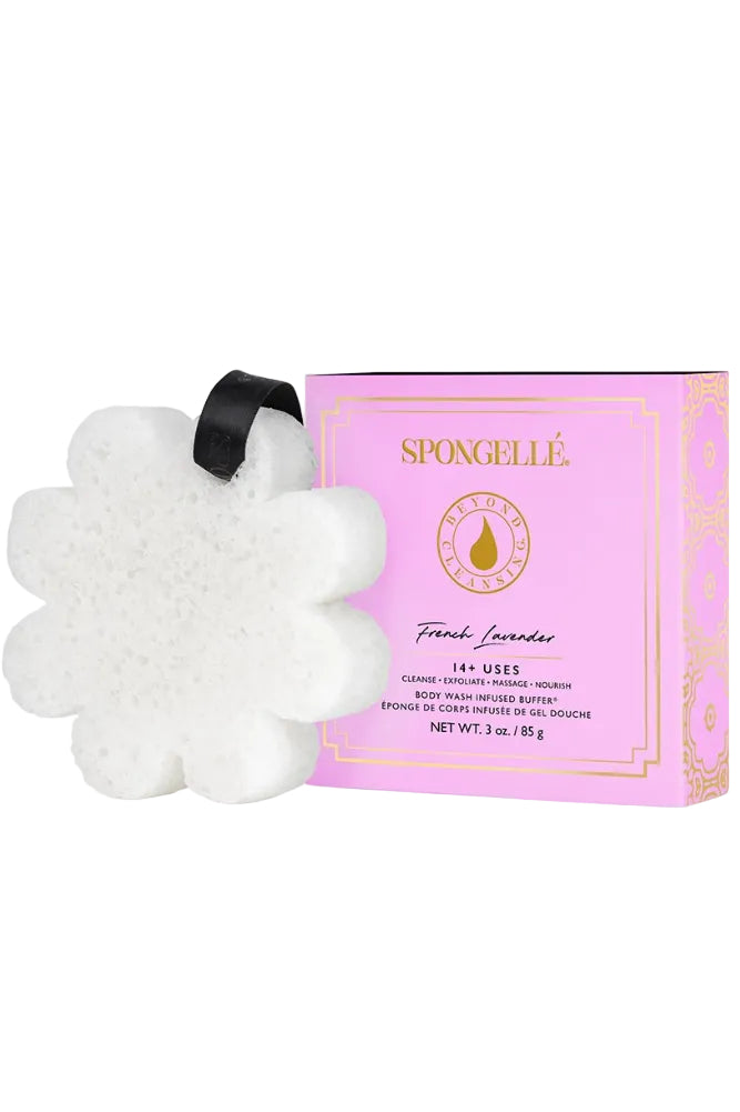 French Lavender Flower Spa Body Wash & Buffer - L'Atelier Global