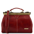 Michelangelo Doctor Gladstone Italian Leather Bag - L'Atelier Global