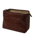 Smarty Leather Matte Italian Toilet Bag Small Size- L'Atelier Global