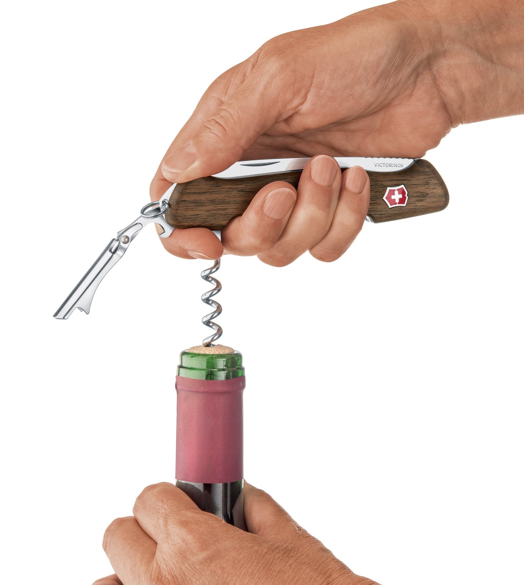 Swiss Walnut Wood Luxury Winemaster