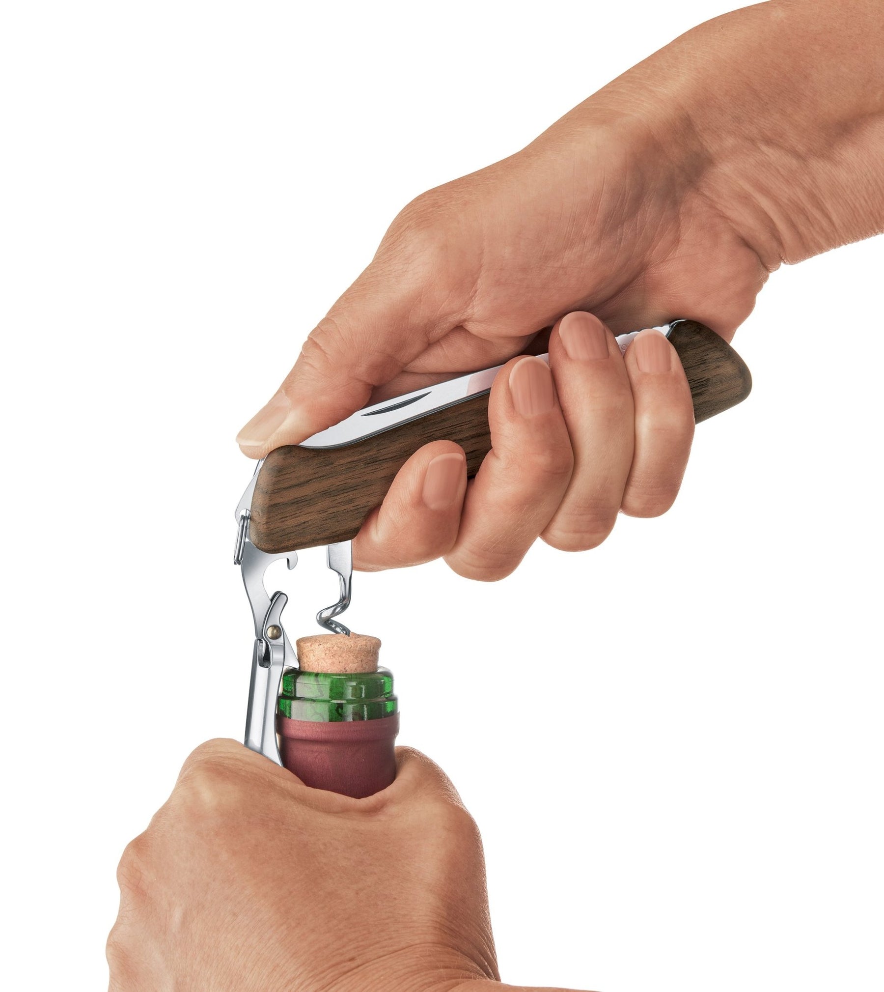 Swiss Walnut Wood Luxury Winemaster