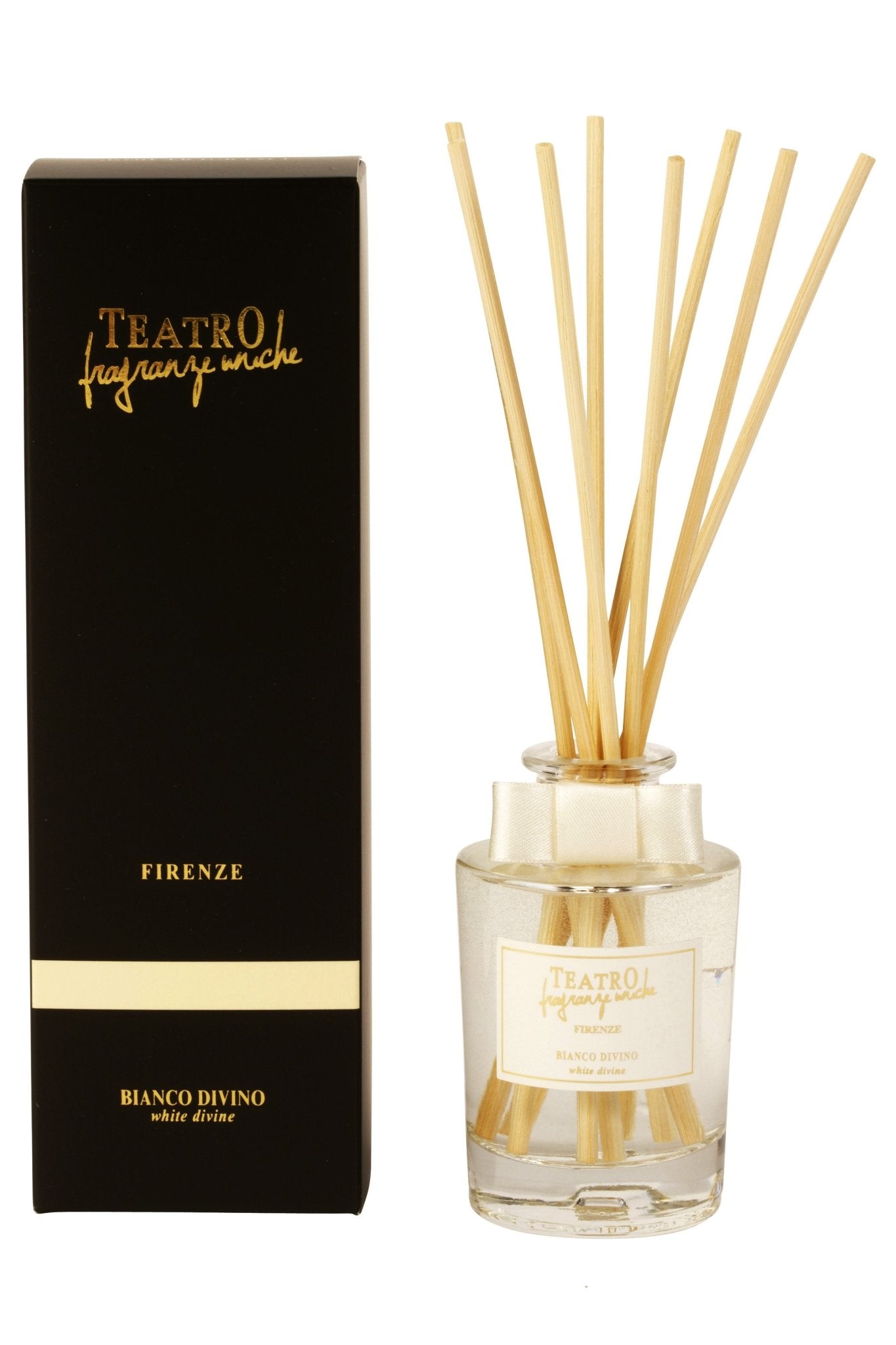 White Divine Florentine Italian Room Diffuser- L'Atelier Global